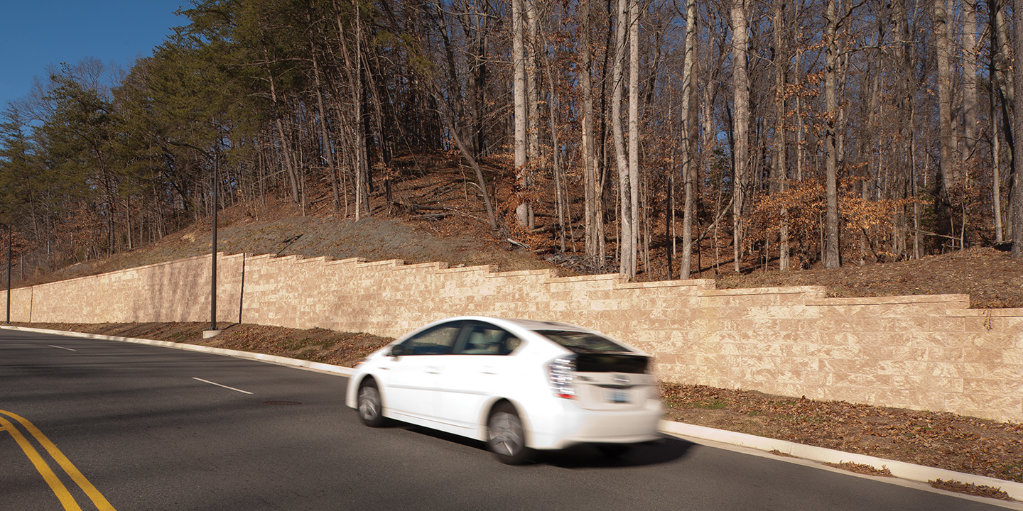 Anchor Wall Anchorplex Retaining Wall System Case Study